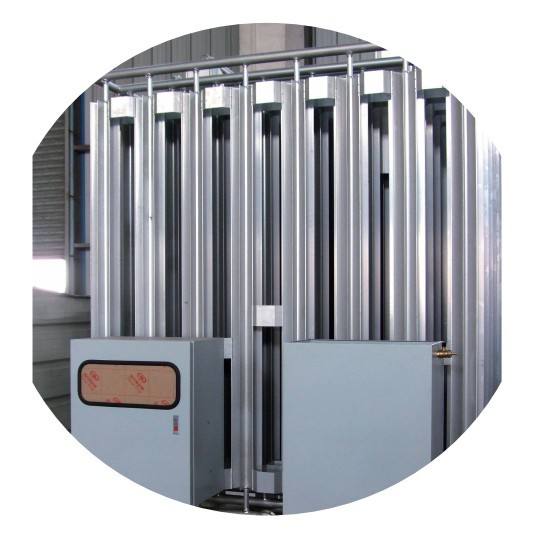 Mill Finished Aluminium Extrusion Profiles , Star Shaped Fin Tube For ...